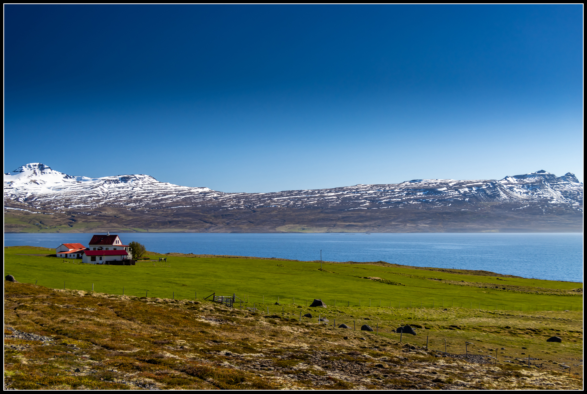 La péninsule du fjord de Vattarnes